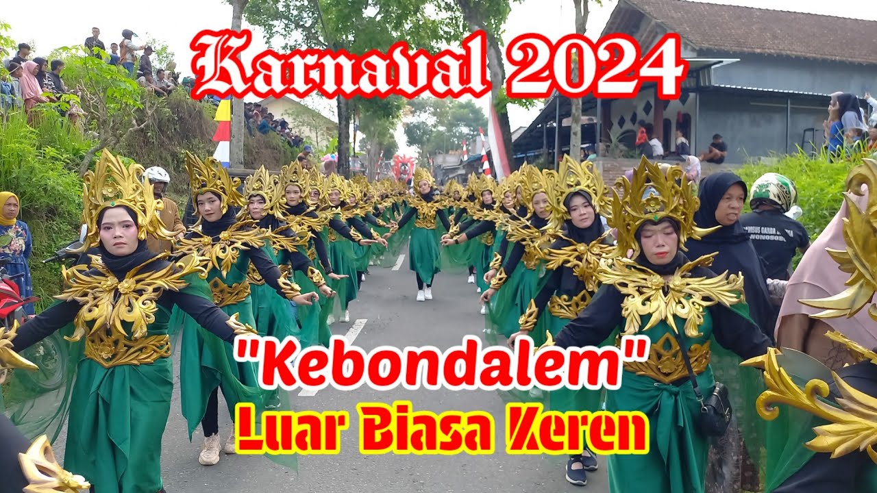 Kegembiraan Bersama Masy Kebondalem Kalikajar Menyatu Dalam Karnaval ...