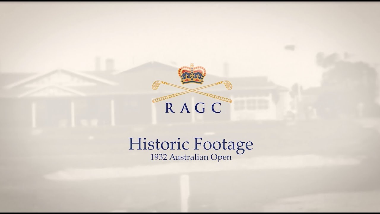 Australian Open at RAGC 1932 (Highlights) - YouTube