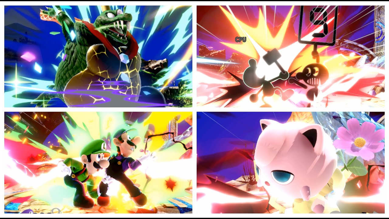 SSBU: Blue Screen of DOOM Moves (Special Zoom) - YouTube