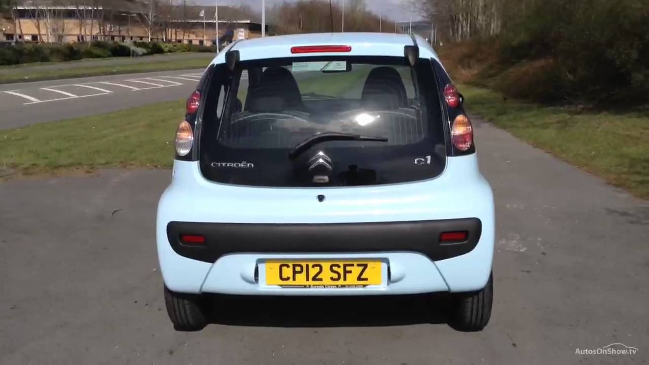 CITROEN C1 VTR BLUE 2012 - YouTube