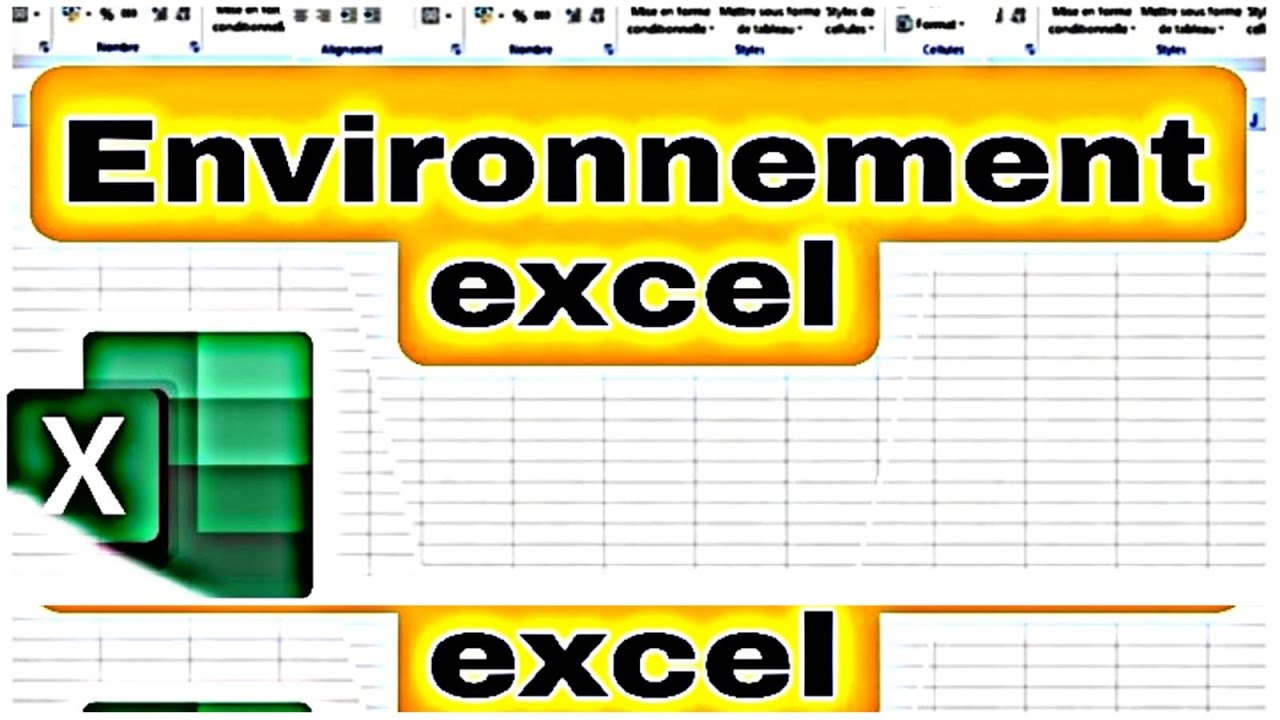 rappel sur environnement Excel 'les élément de la fenetre excel' - YouTube