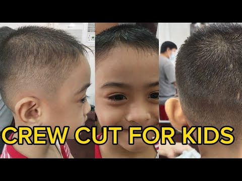 CREW CUT HAIRSTYLE FOR KIDS | @farmber1983 - YouTube