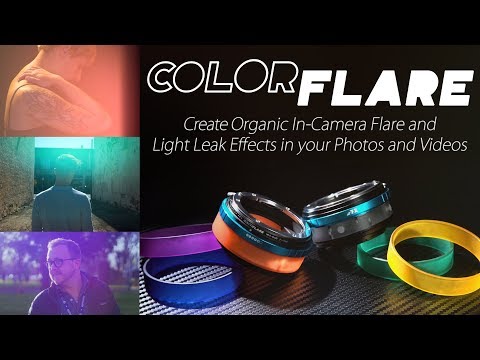 ColorFlare: Create Organic In-Camera Flare and Light Leak Effects in your Photos and Videos!
