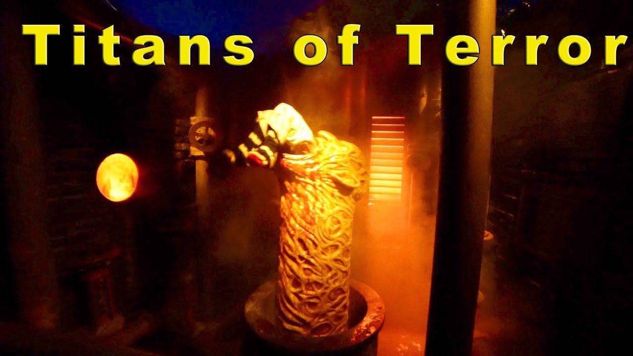 Titans of Terror - Halloween Horror Nights 2017 (Universal Studios ...