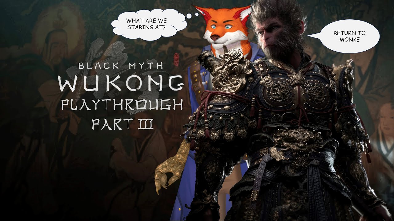 This Game is Female Furry Bait | Black Myth Wukong | #3 | Wandering ...