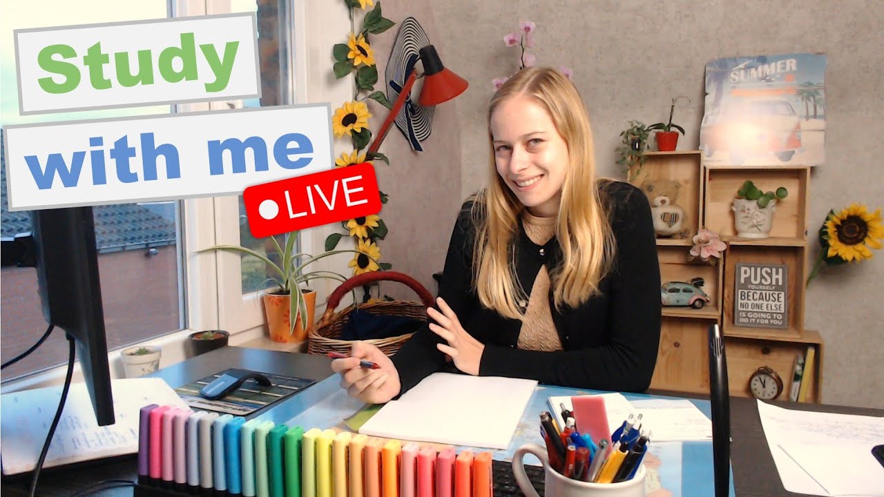 Study with me 6 HOURS live [PART 1] | 50/10 | Engineering Student ...