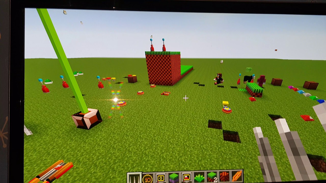 Minecraft the hedgehog mod part 2 superjakejosecat and troll - YouTube