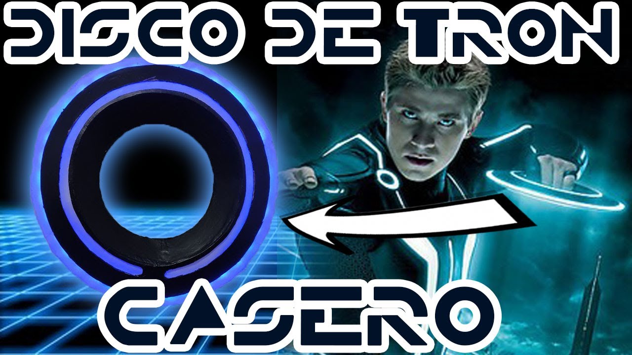 Cómo hacer el disco de TRON - YouTube