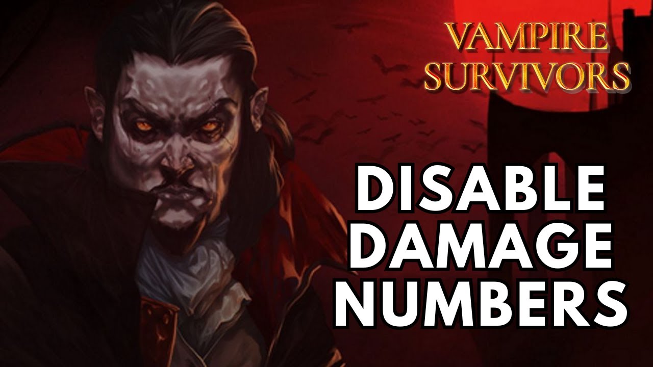 How to Disable Damage Numbers in Vampire Survivors? 2024 - YouTube
