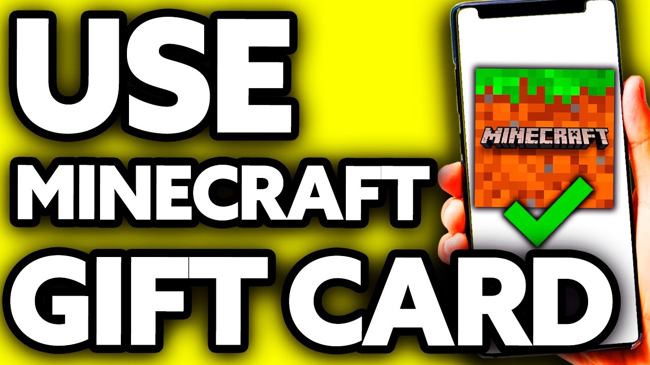How To Use Minecraft Gift Card on Phone (2025) - YouTube