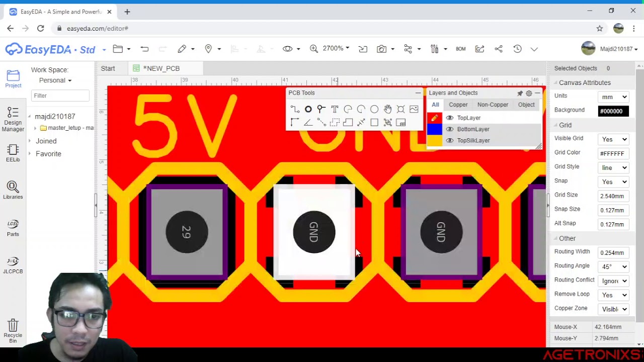 EasyEDA Basic Tutorial - Introduction - YouTube