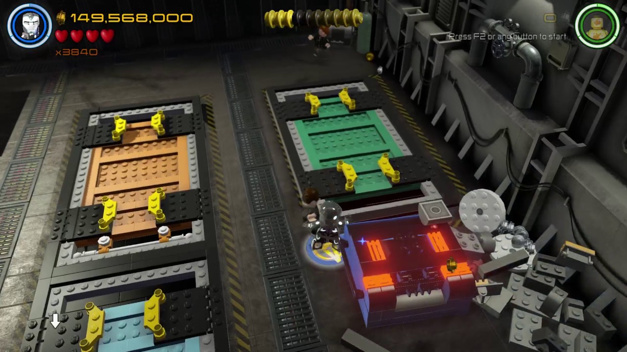 Lego Marvel Avengers - Lack Of Insight (Free Play) - YouTube