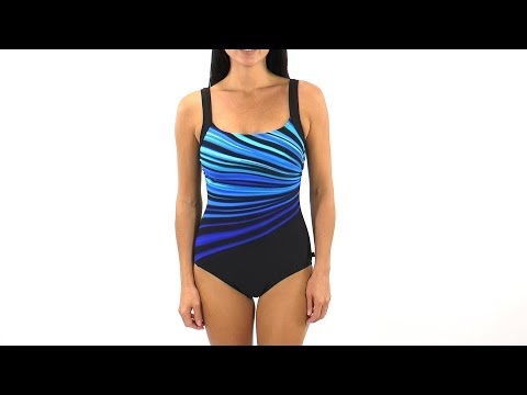 Reebok Fitness Swim Vanishing Light U-Back | SwimOutlet.com
