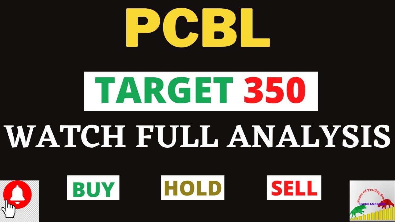 PCBL SHARE LATEST NEWS TODAY🔴PCBL SHARE PRICE TARGET TOMORROW🔴PCBL ...