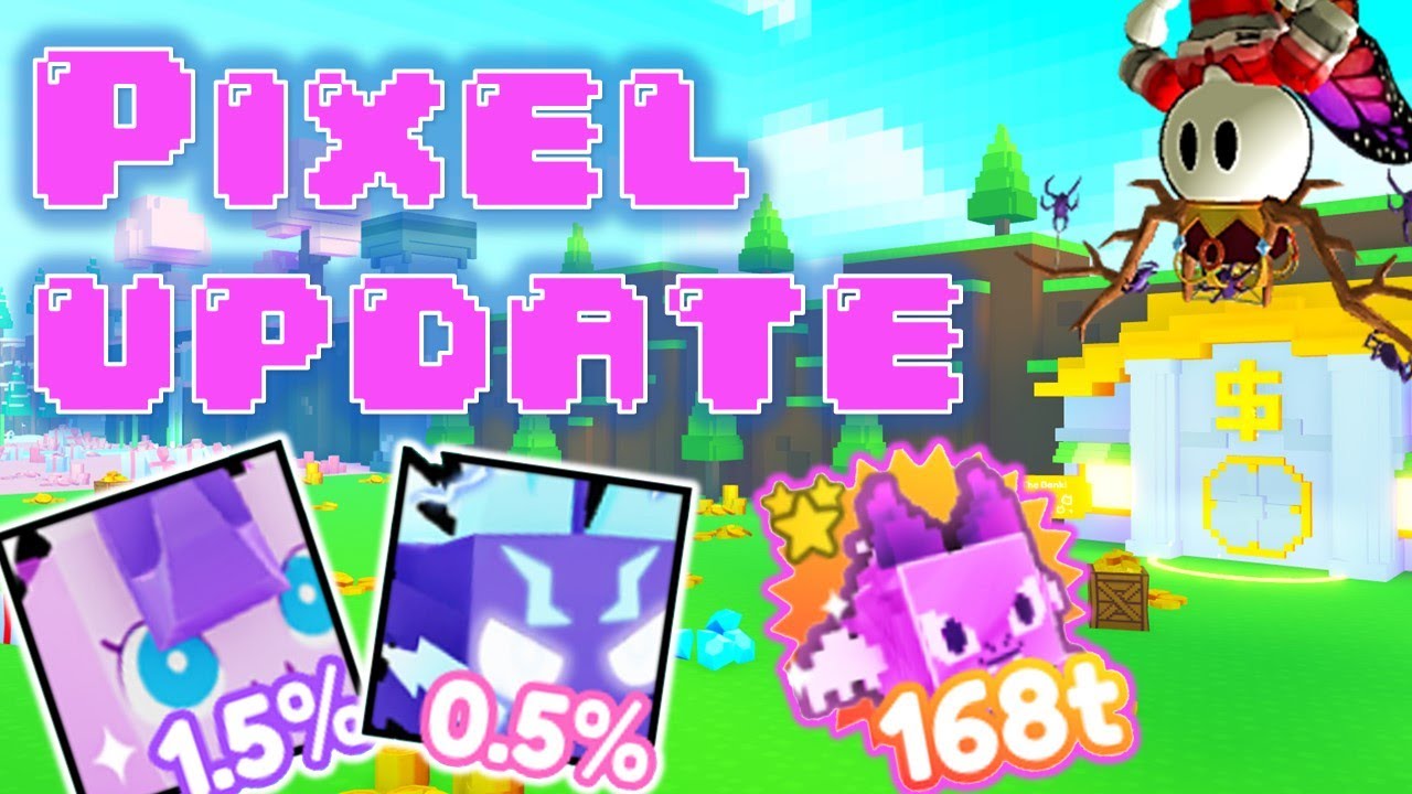 Todo lo nuevo de la PIXEL UPDATE | Pet Simulator X Roblox - YouTube