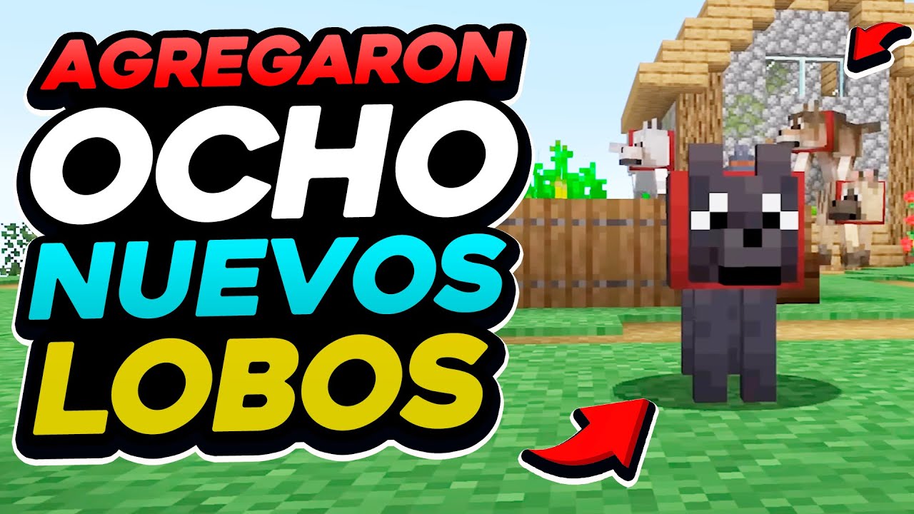 Caras De Lobo De Minecraft