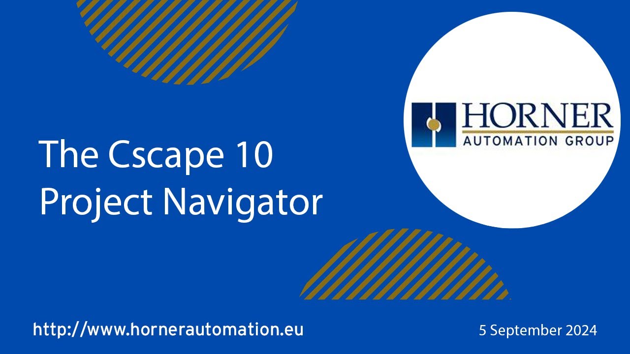 The Cscape 10 Project Navigator - YouTube
