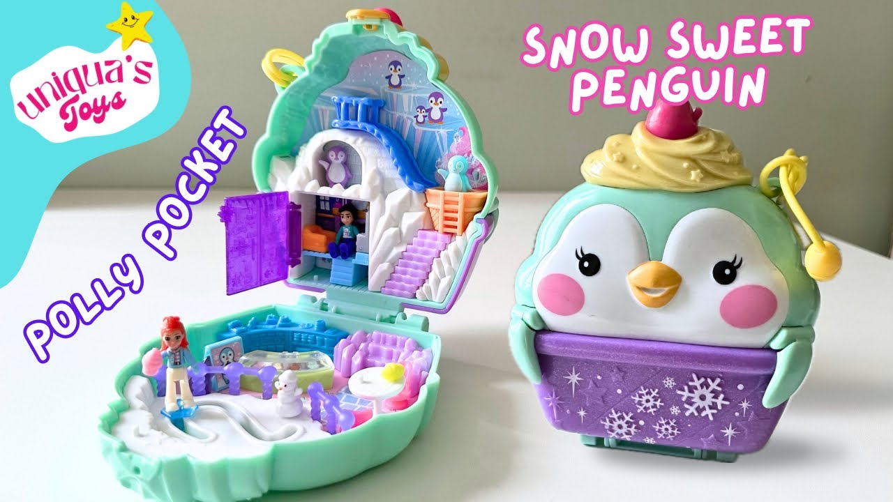 Polly Pocket Snow Sweet Penguin [ASMR] - YouTube