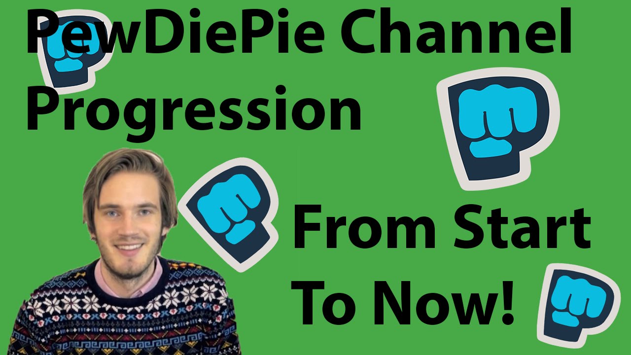 PewDiePie Start to Present Day - YouTube