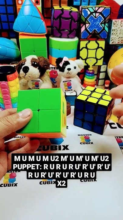 Cubo 3x3 y puppet v1 algoritmos orientadores.#shorts - YouTube