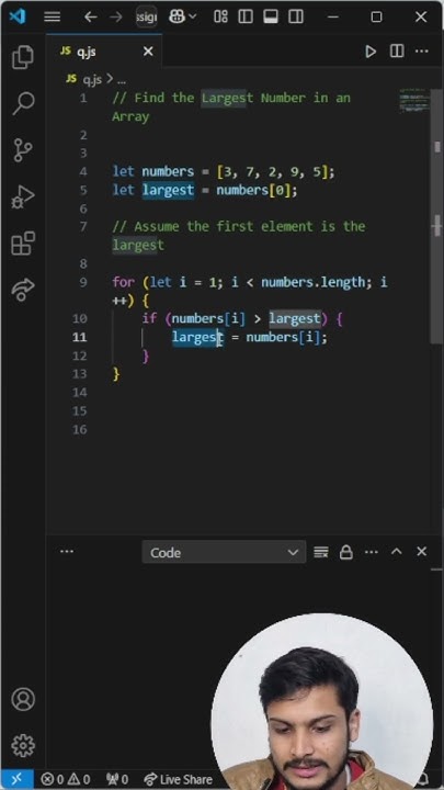 Javascript Interview Question - { developer, javascript, job } #interview #coding # ...