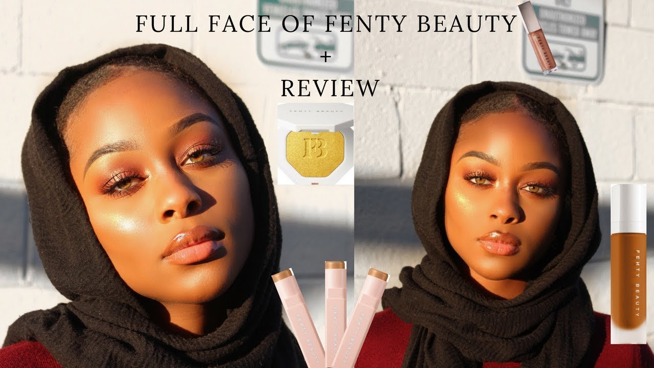 ROBYN, I'M SHOOK. | FULL FACE OF FENTY + REVIEW | YASMINE SIMONE - YouTube