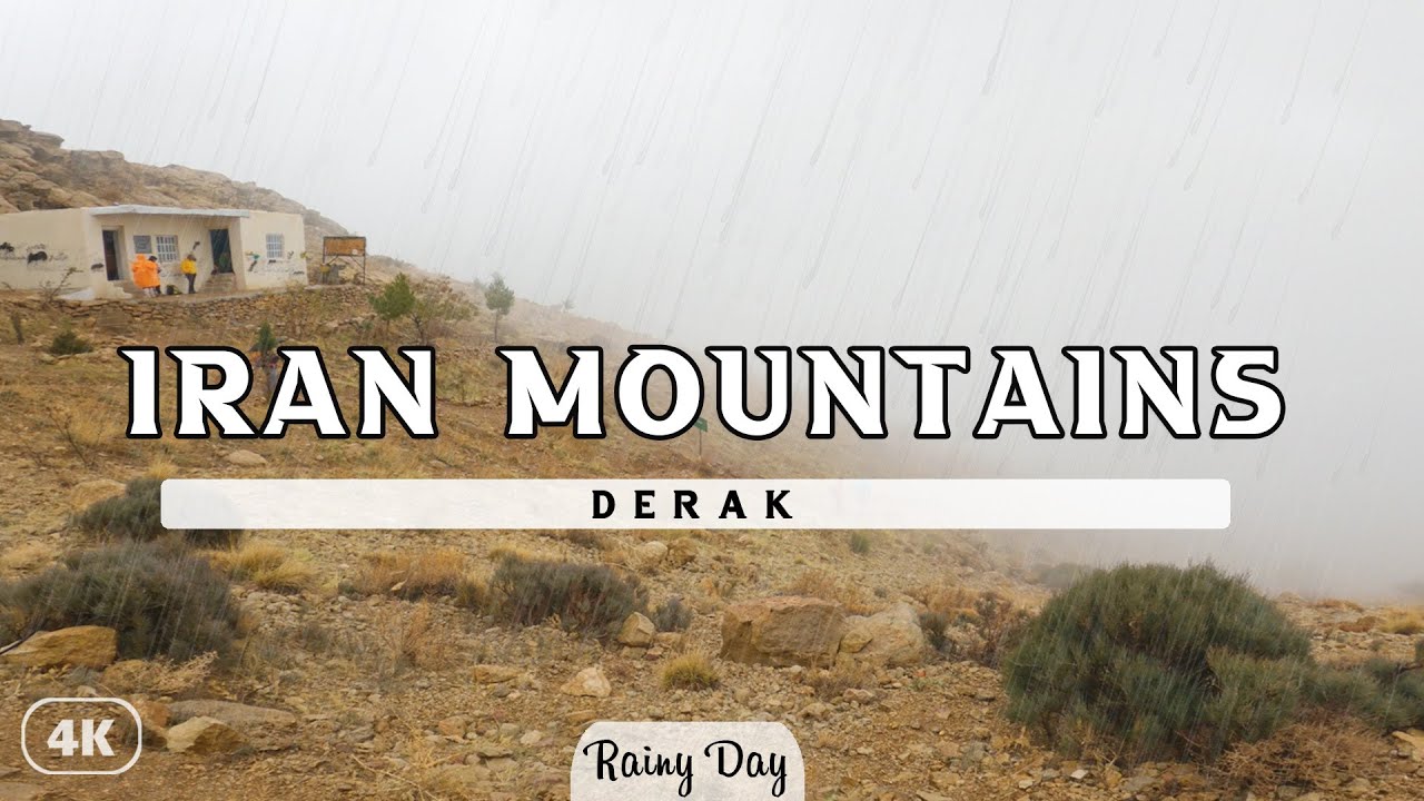 IRAN MOUNTAINS | A rainy day in the mountain shelter of Derak, Shiraz ...
