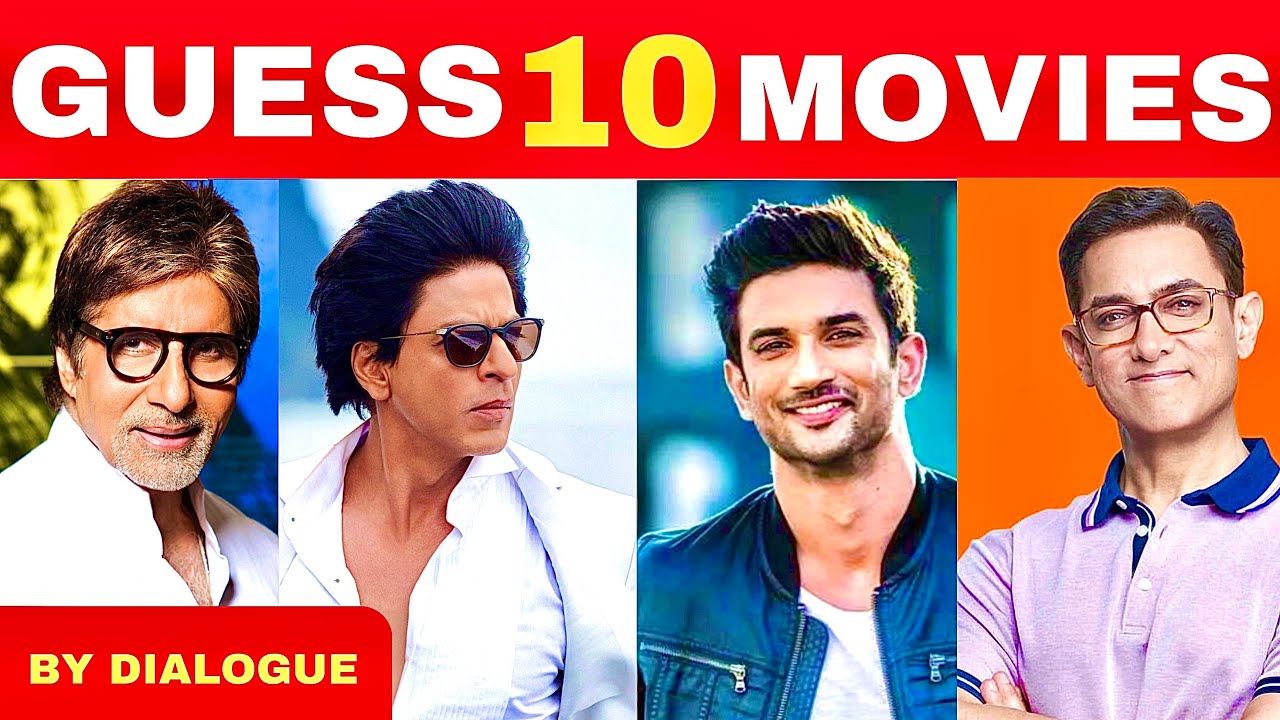 Guess the Dialogue | Guess the Dialogue Bollywood | Guess 10 Movies ...