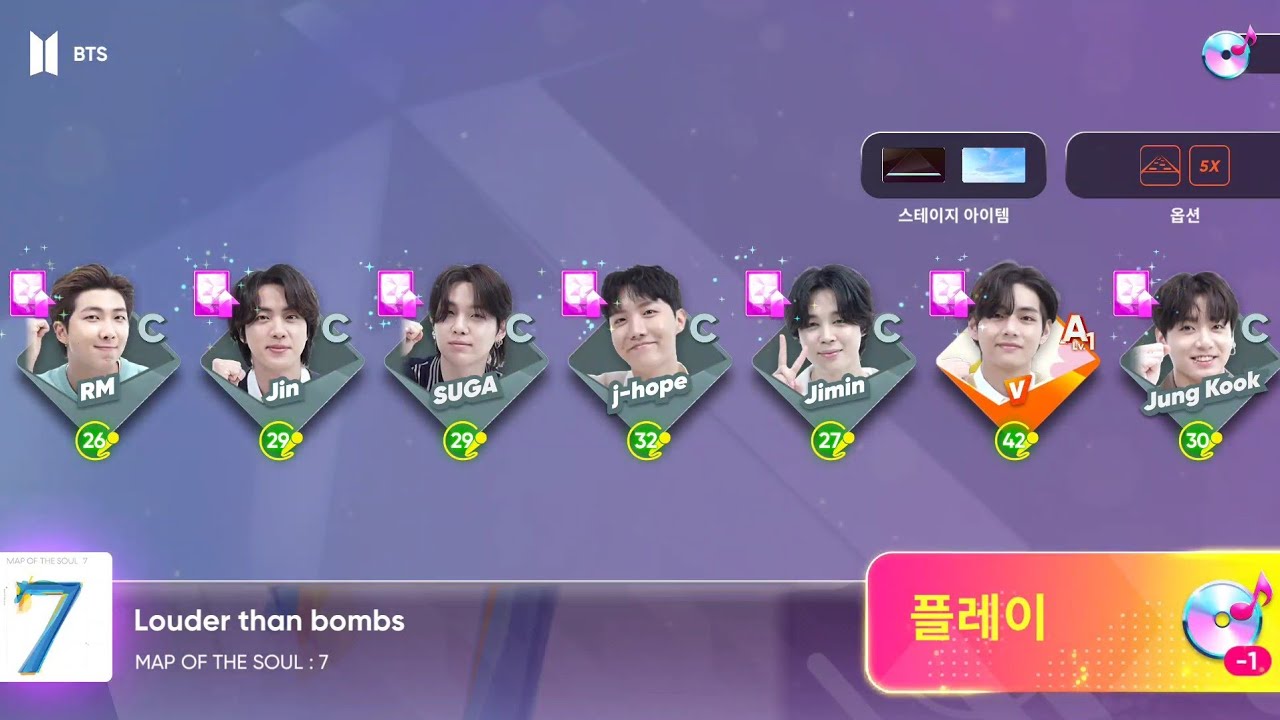 BTS - "Louder than bombs" hard mode [Rhythm Hive] - YouTube