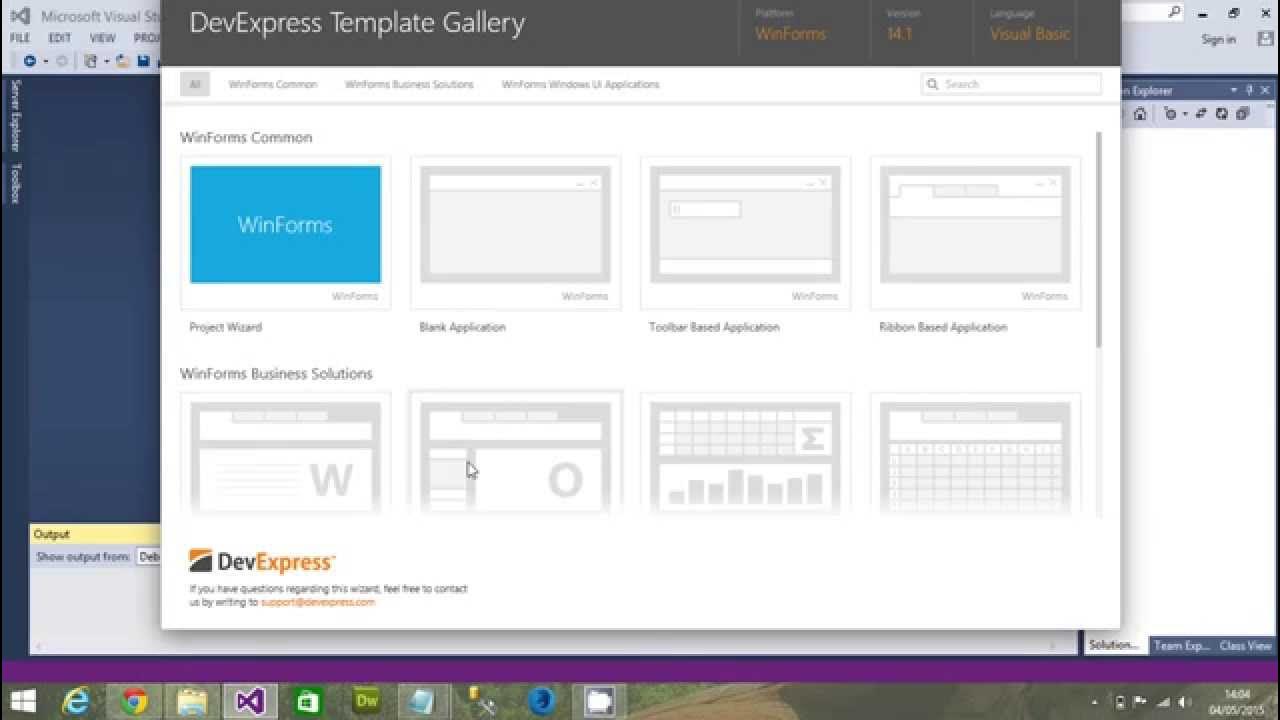 menu ribbon devexpress - YouTube