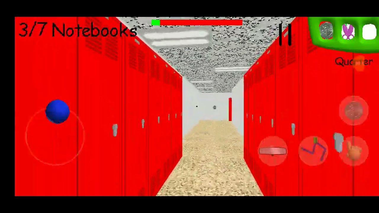 eu jogando baldi's basic's - YouTube