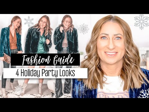 Fashion Guide | 4 Holiday Party Looks {Over 40}