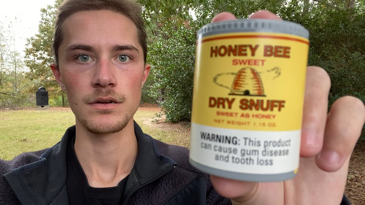 American Tries American Nasal Snuff for the First Time - YouTube