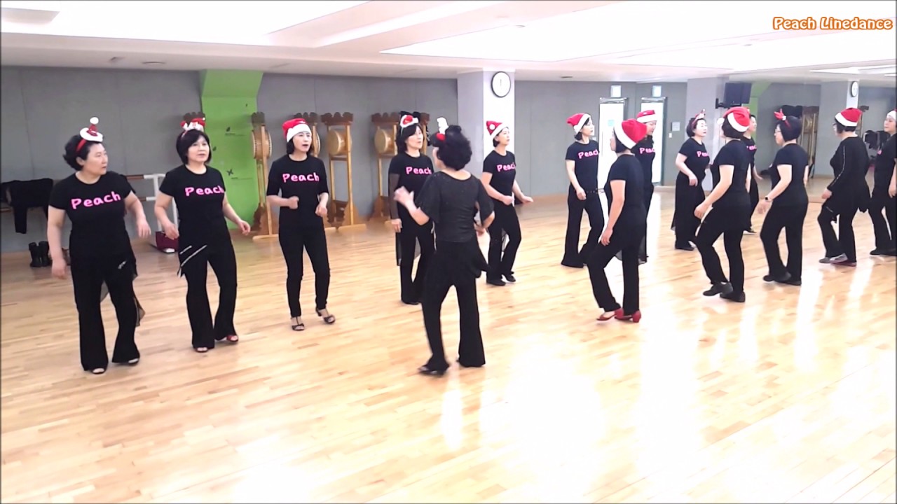 A Wonderful Christmas Line Dance - YouTube