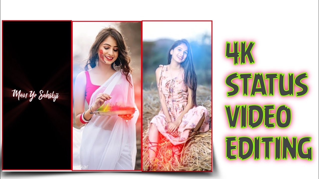 4k full screen video status | new 4k full screen video Editing |full ...