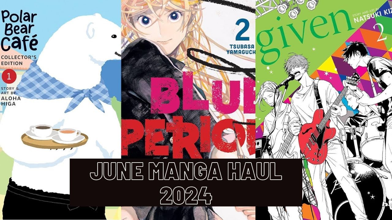 JUNE MANGA HAUL 2024 ~ Mediagirl94 - YouTube