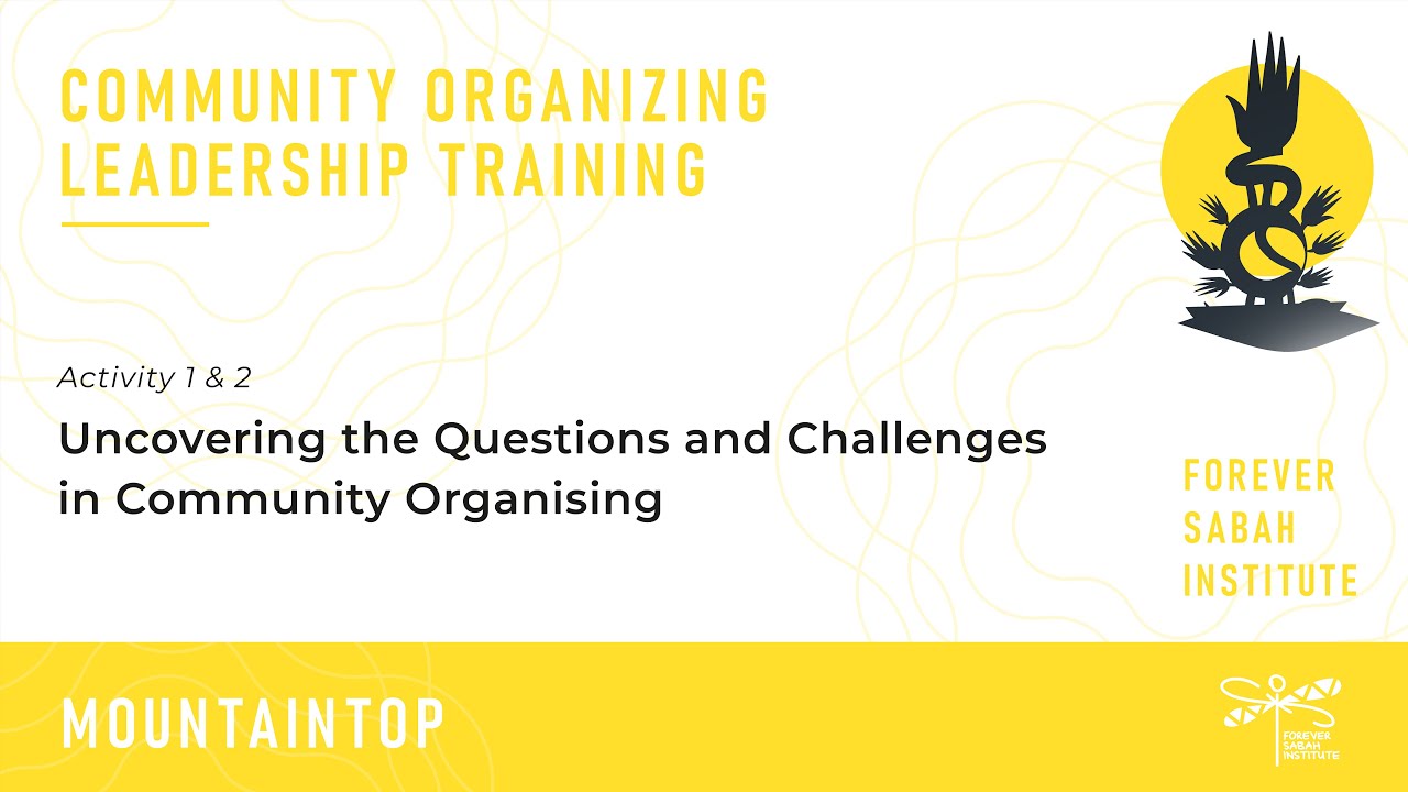 Activity 1 & 2 | Uncovering Questions and Challenges in Community ...