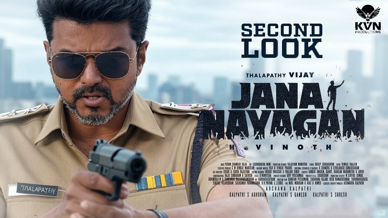 Jananayagan Second Look | Vijay | Thalapathy69 | H Vinoth - YouTube