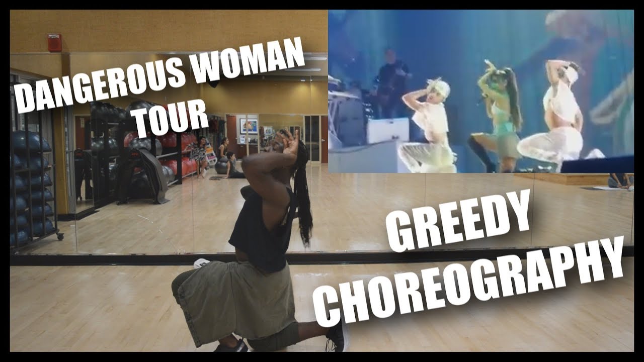 ARIANA GRANDE - GREEDY DANCE TUTORIAL (LIVE) - YouTube
