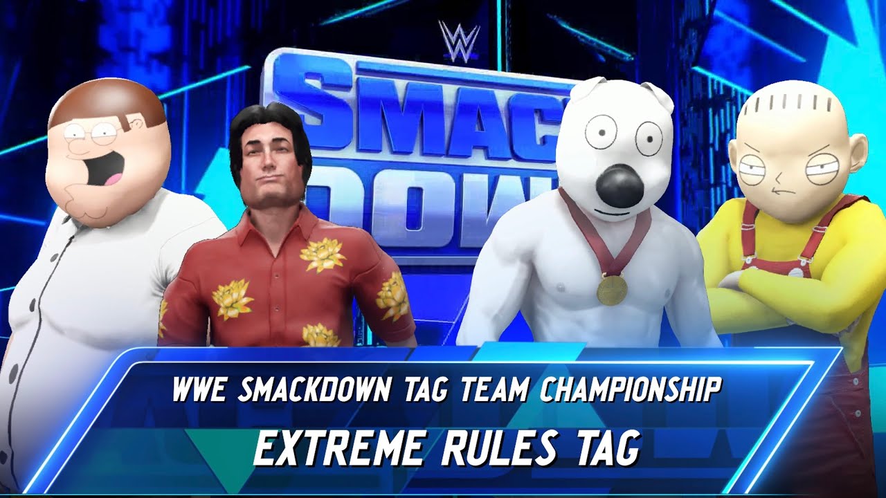 WWE FULL MATCH - SMACKDOWN TAG TEAM CHAMPIONSHIP - Glen Q. & Peter G ...