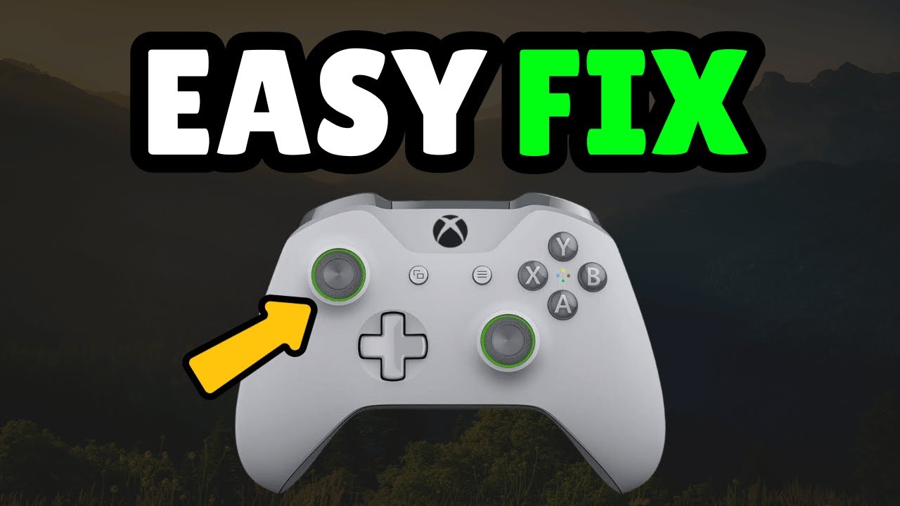 How To Fix Controller Drift Xbox | Xbox Analog Stick Drift - Full Guide ...