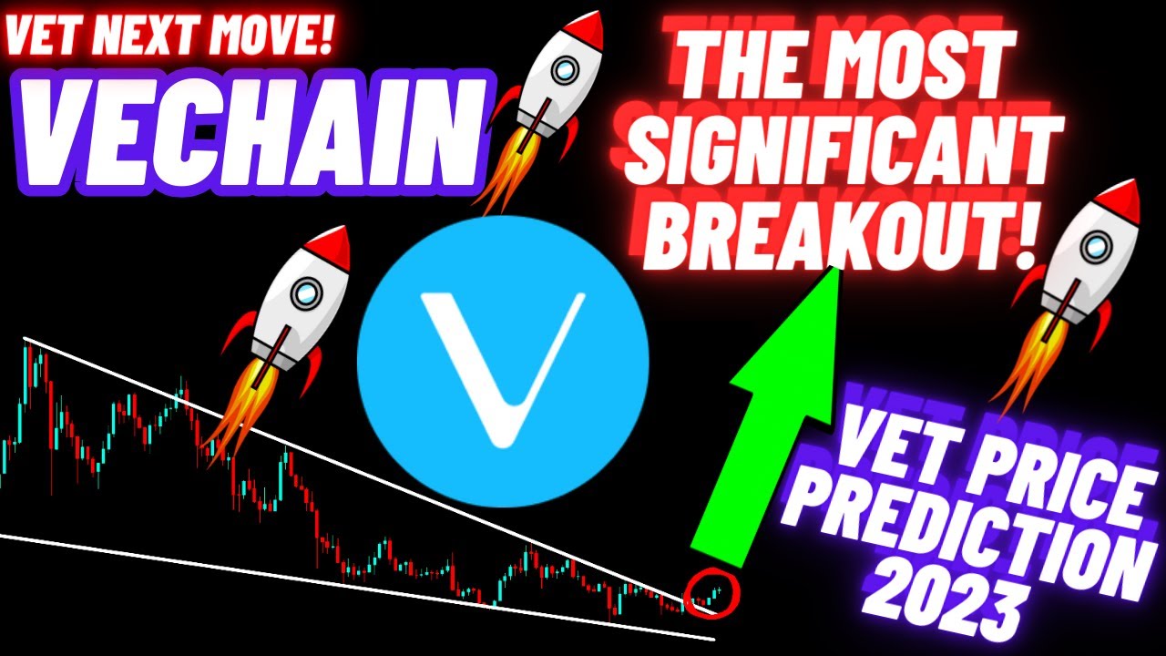 The Most Significant Breakout! Of Vechain | VET Price Prediction 2023 ...