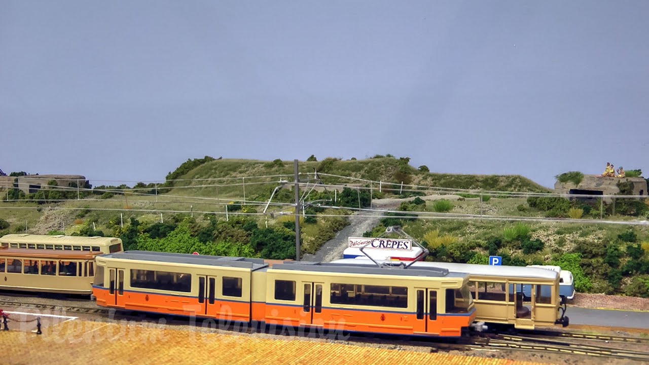Coast Tram (“Kusttram”) Model Railway Layout – The Light Rail Service ...