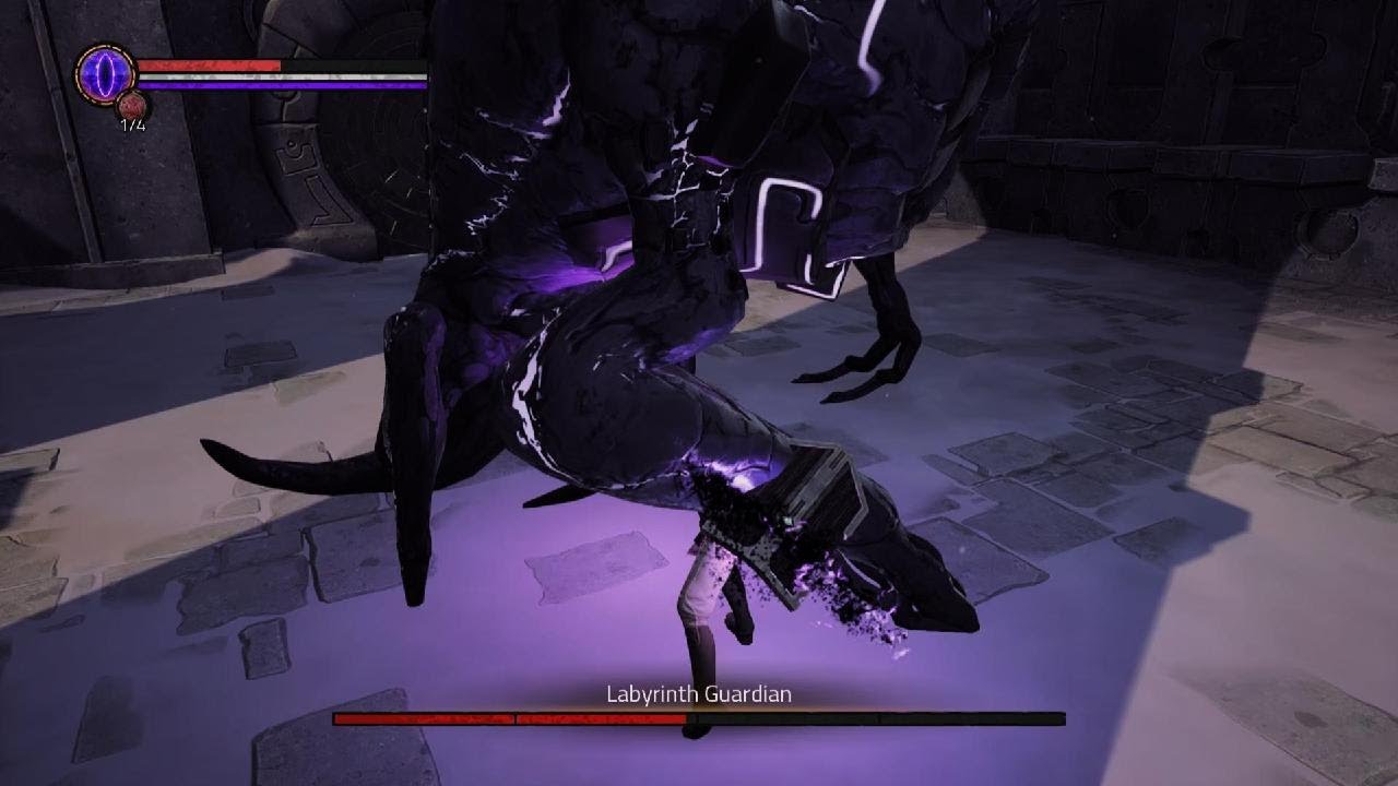 Chronos Labyrinth Guardian heroic difficulty half health method - YouTube