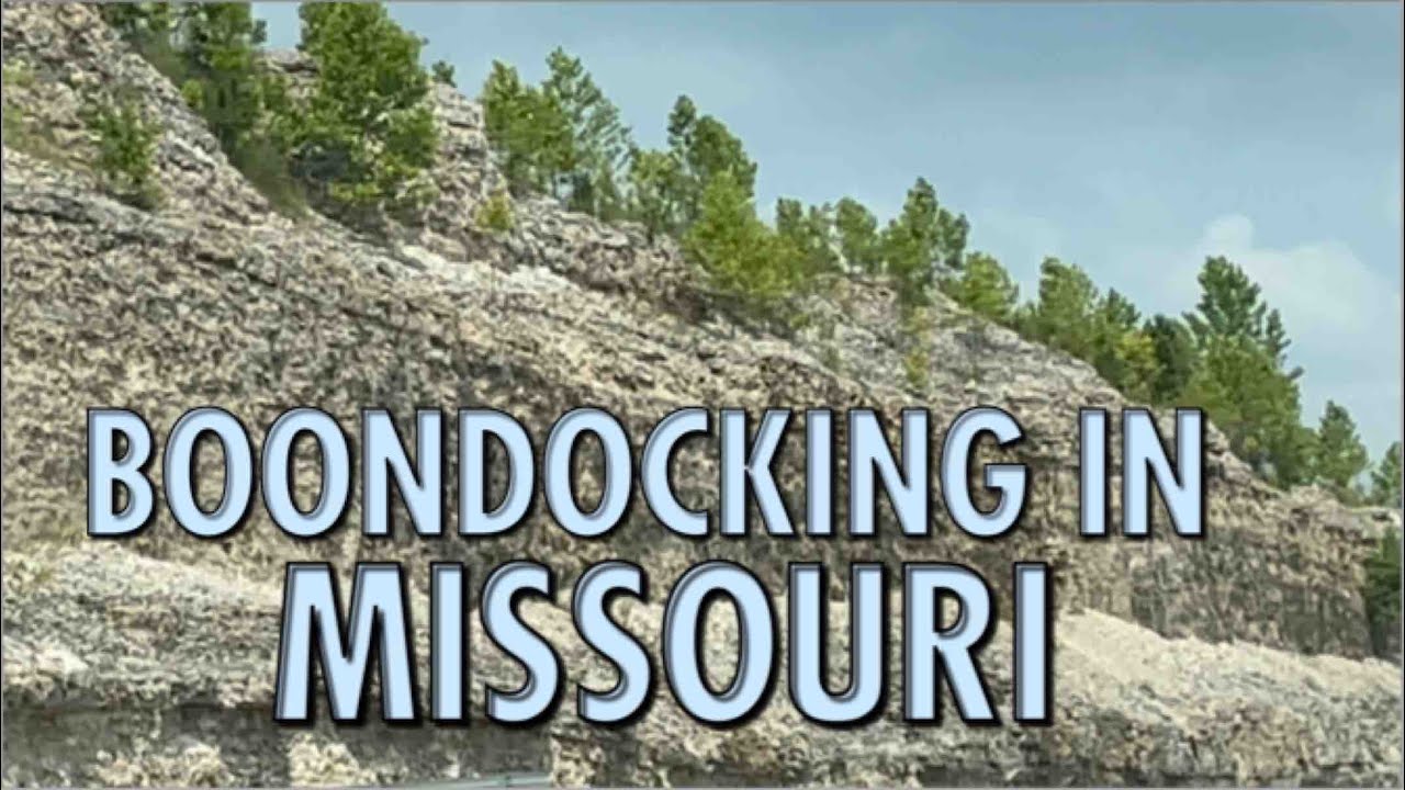 Boondocking In Missouri! - YouTube