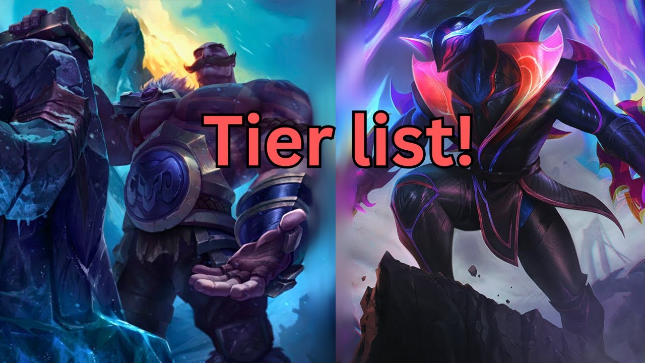 Ranking League of legends champions by smashability. - YouTube