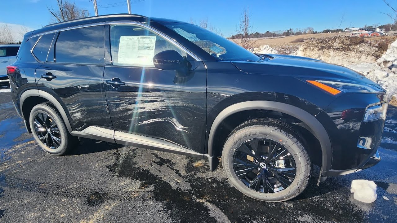 2023 Nissan Rogue SV premium Midnight Edition Walk-around for Normand ...