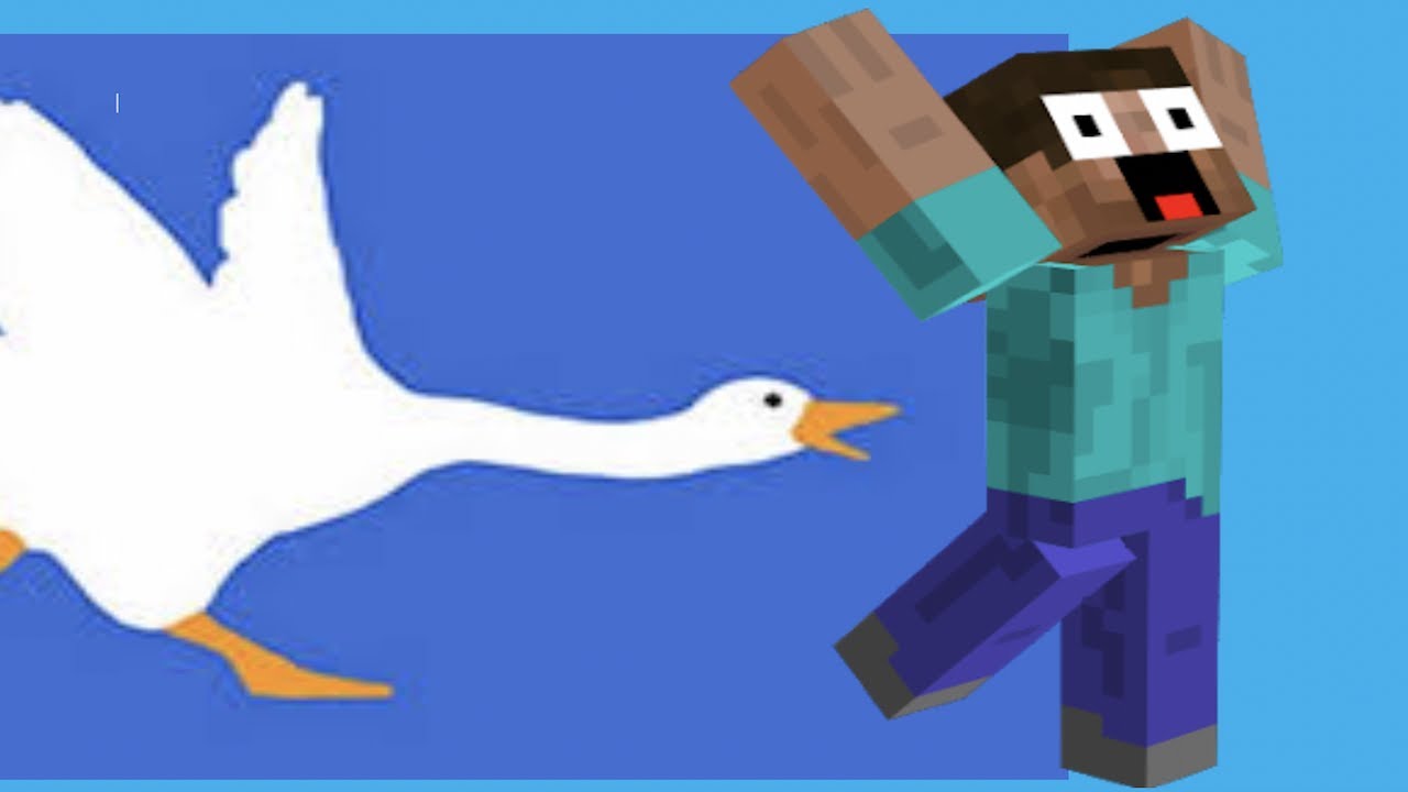 Playing Minecraft with Desktop Goose Continued.. - YouTube