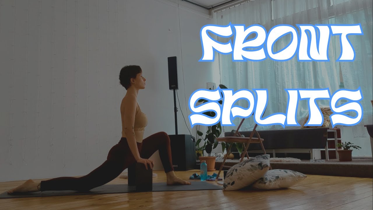 Front splits (beginner friendly, not too chill) - YouTube