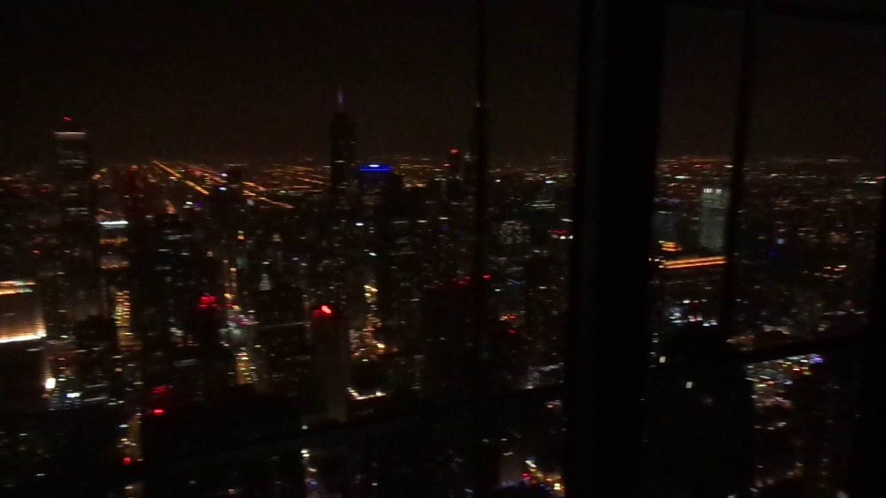 John Hancock Building 360 Observation Deck Chicago - Outside Balcony at ...